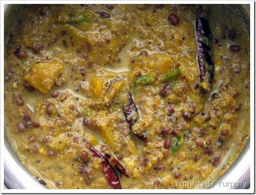 Pumpkin/Mathanga - Vanpayar Erisseri | Yummy O Yummy